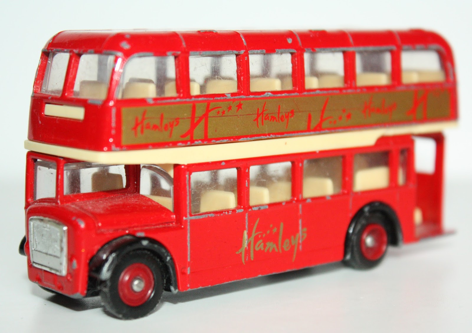 Ken's Vintage Toys: London Rout-Master Red DIE-CAST Bus