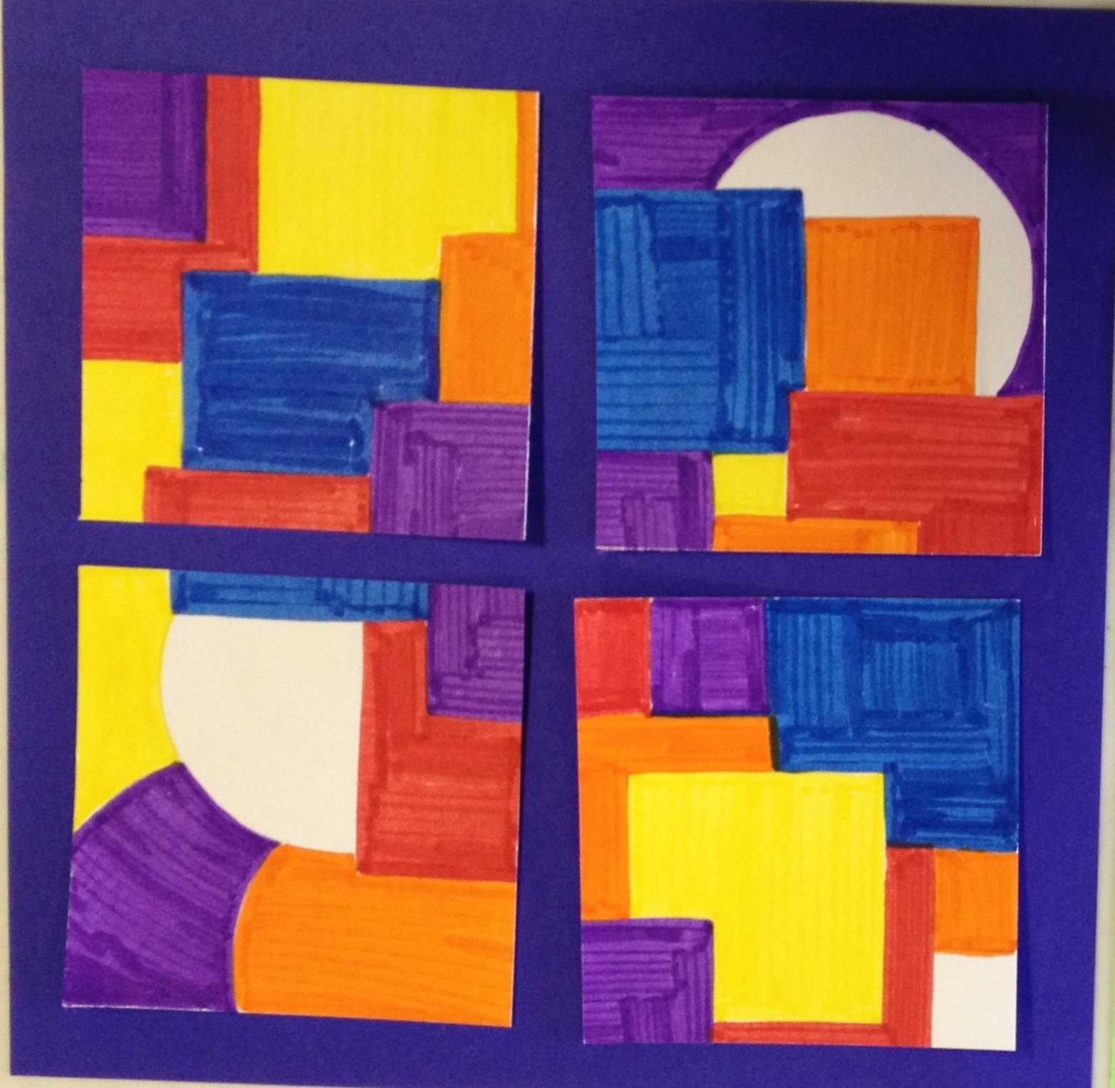 Art With Aubrey: Sonia Delaunay inspired
