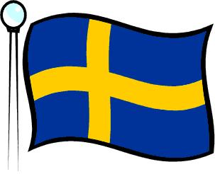 Svensk Flagga Clipart