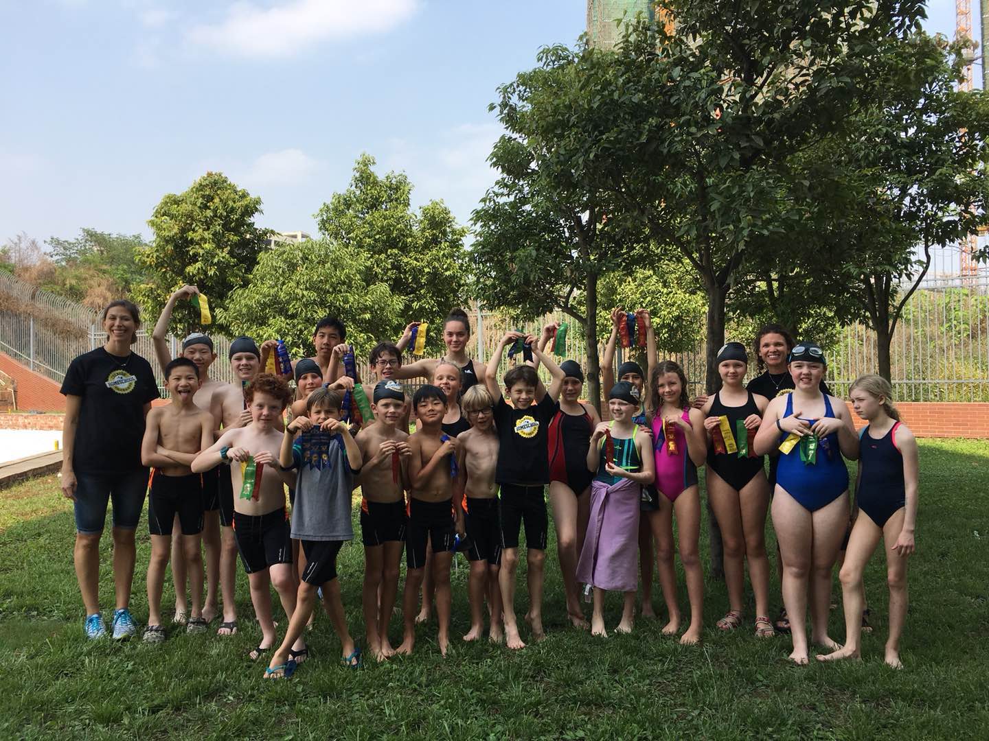 this my song through endless ages: homeschool swim team