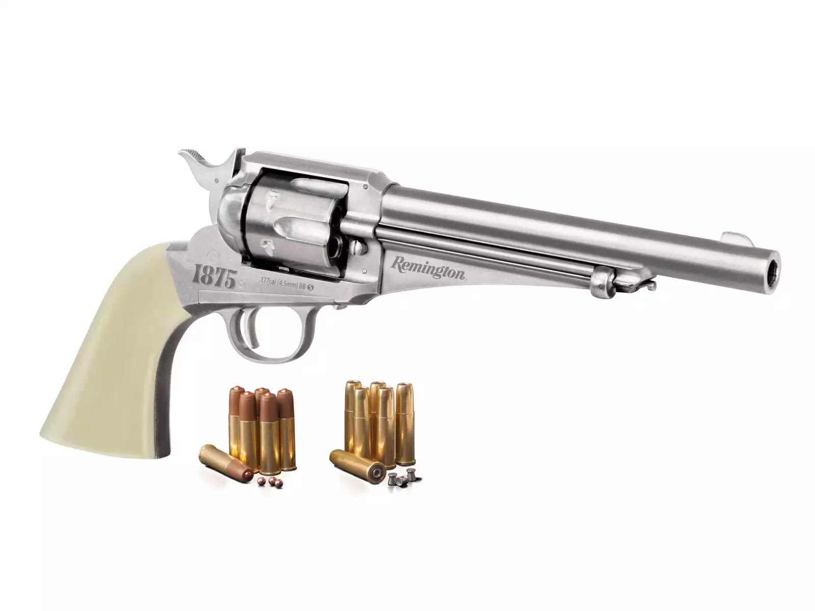 Pistol Replika Remington 1875 BB/ Mimis 4.5mm ~ Senapan Angin Termurah