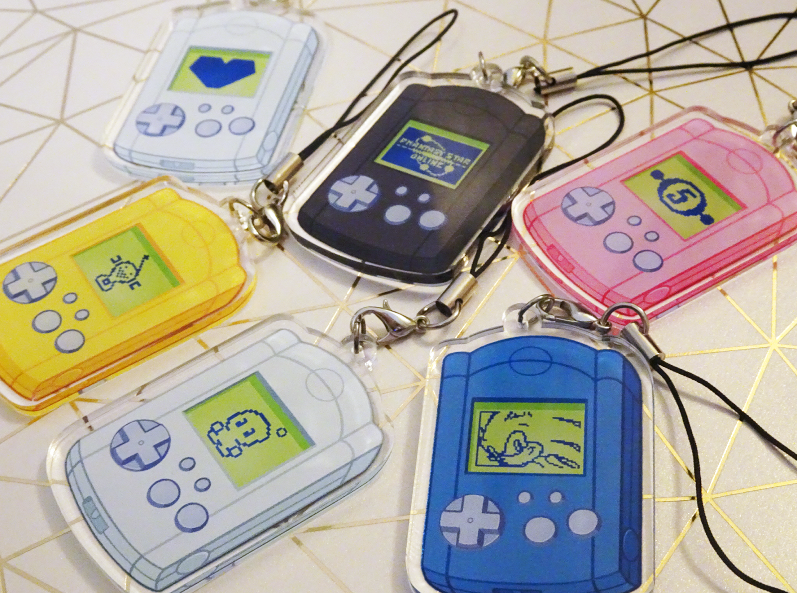 The Dreamcast Junkyard: Dreamcast VMU Keychains & Phone Straps Now ...