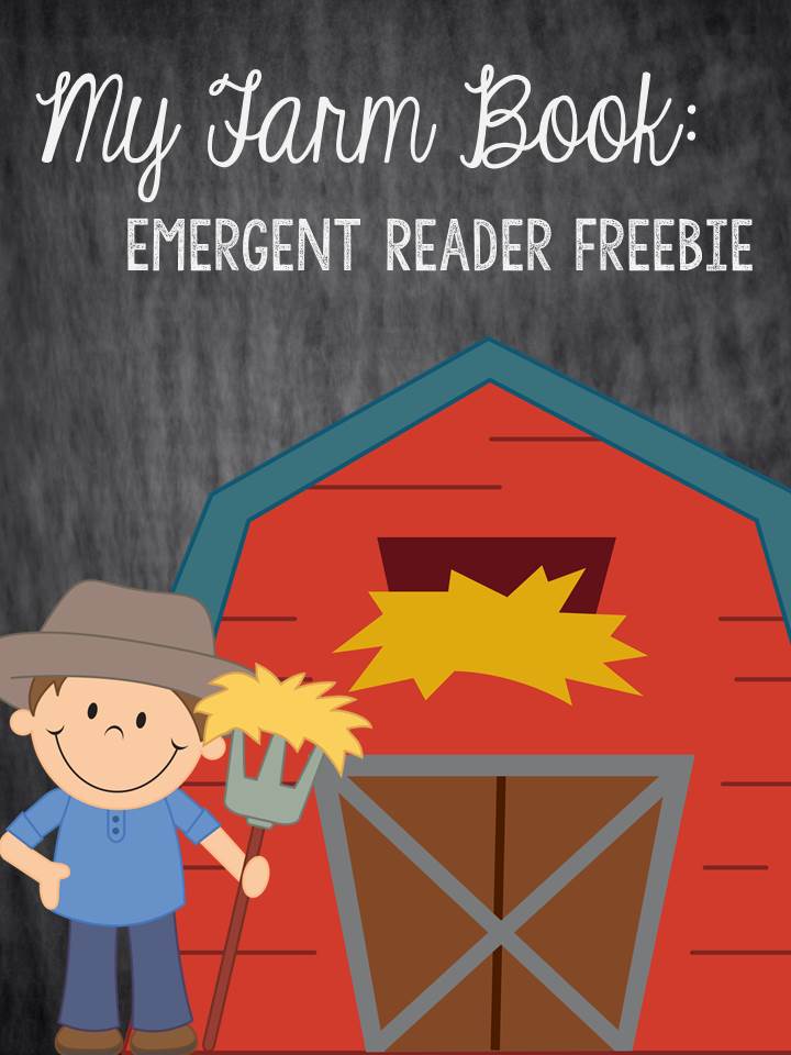 Word Nerd Speech Teach: My Farm Book: Emergent Reader Freebie