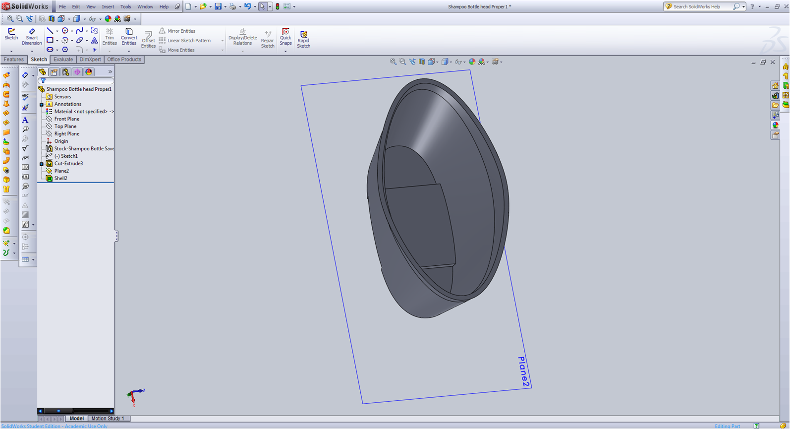KIZZA8: SolidWorks Progress for Assessment 1