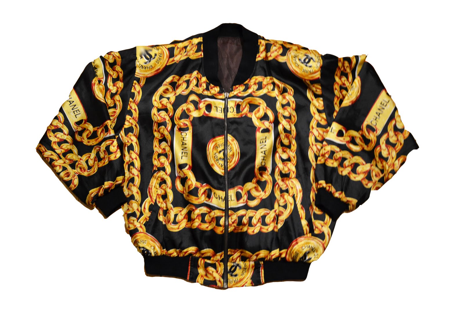 INMYLIFETIMENYC: Vintage Chanel Chain Satin Jacket