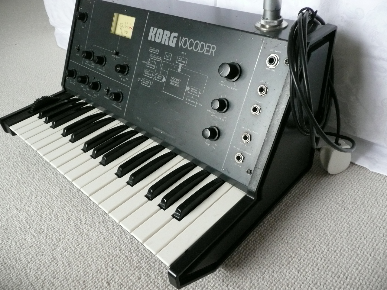 MATRIXSYNTH: KORG VC10 VINTAGE VOCODER SN