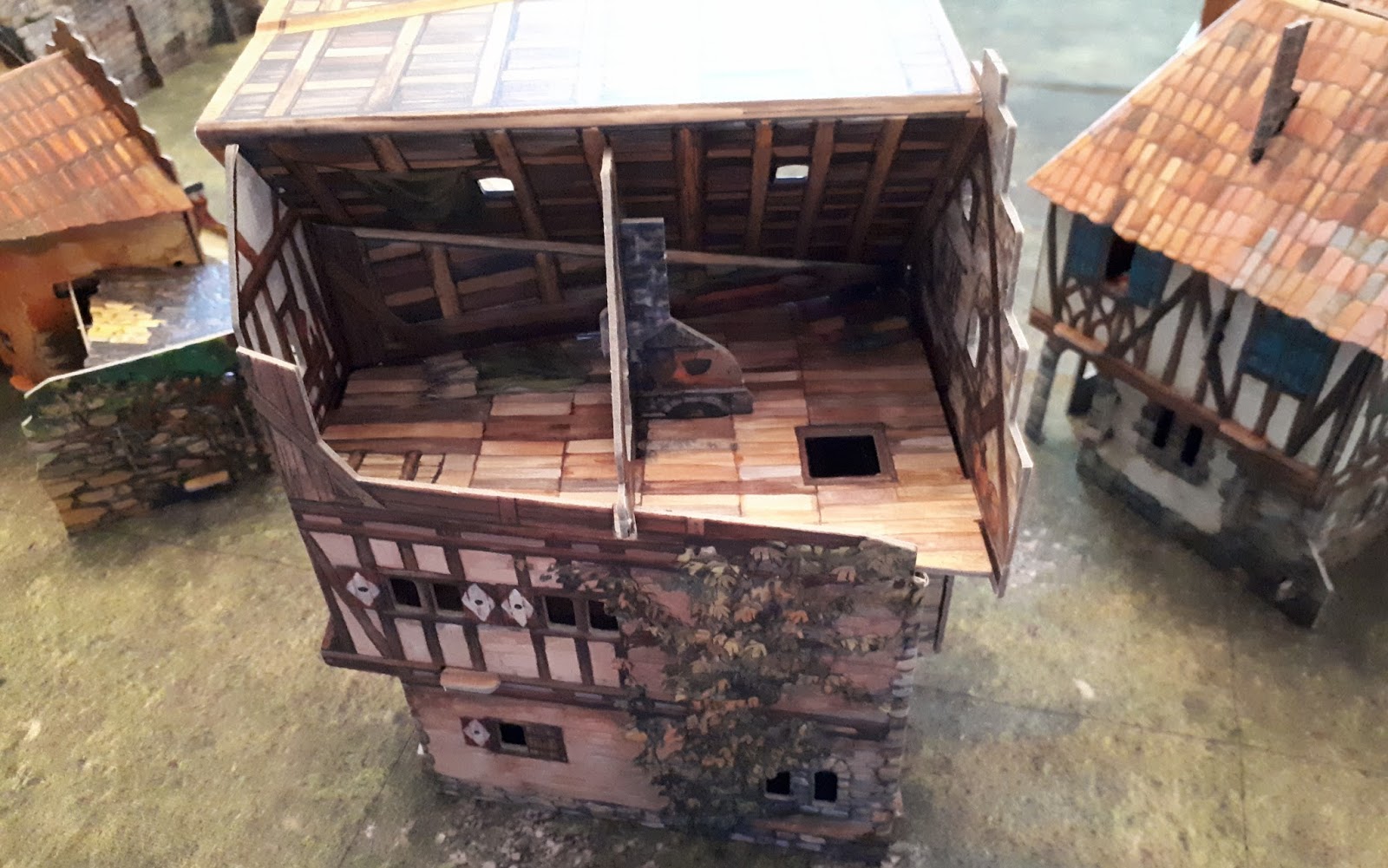 Cor blog me!: Cardboard medieval town