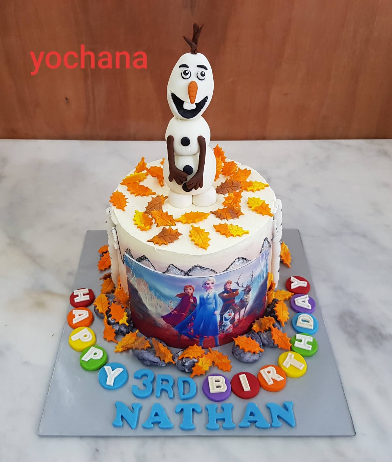 Yochana's Cake Delight! : Happy 3rd Birthday Nathan