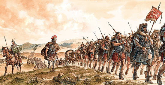 LEGIONI IN MARCIA | romanoimpero.com