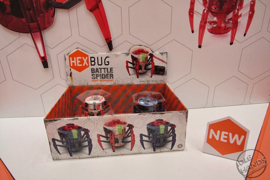 Idle Hands: Toy Fair 2014: Hex Bug Battles, Climbs the Walls & Gets ...