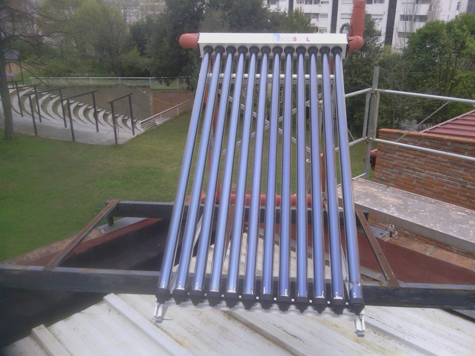 SuBlog termico solar: "Mantenimiento en azotea y Fabricación de ...