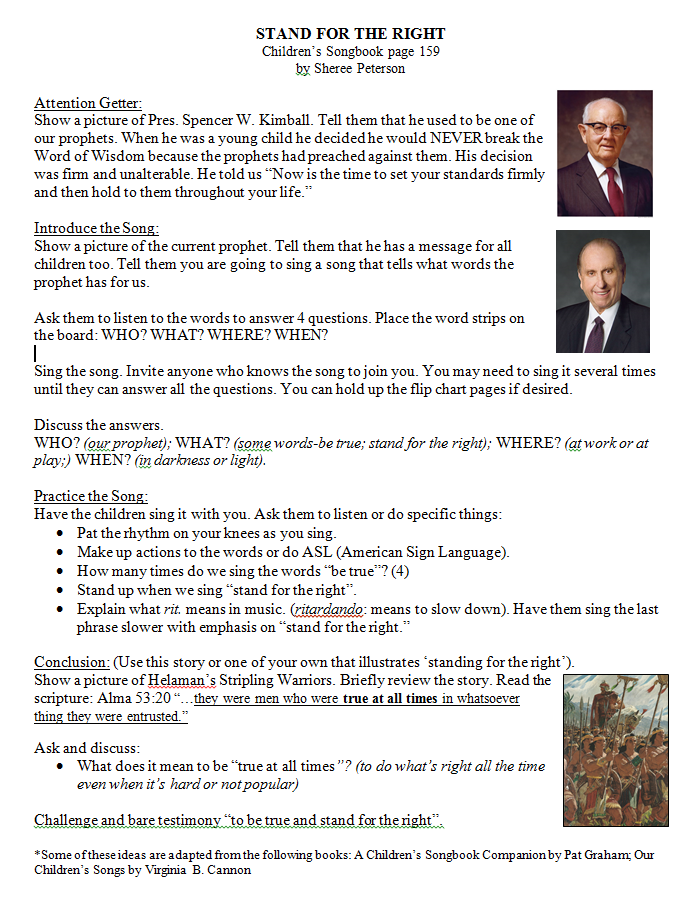 The Primary Pad: Stand For The Right