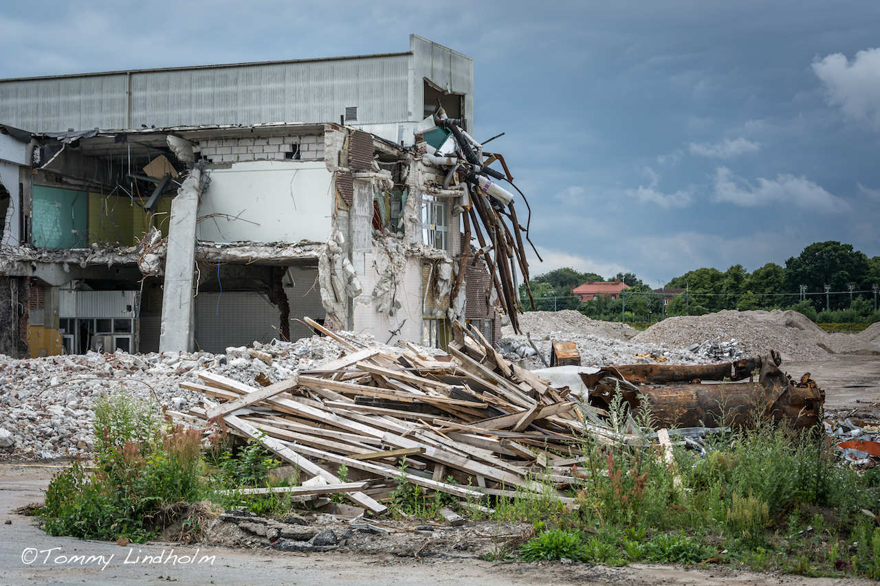 Foto och andra bilder: Scans slakteri i Kävlinge rivs