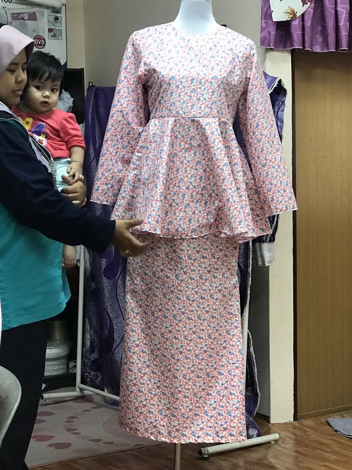 FLORABEADZ : Belajar jahit Baju