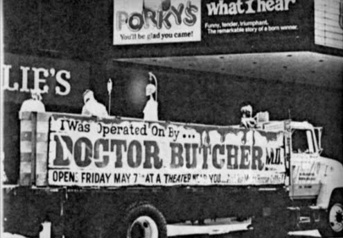 Good Efficient Butchery: Retro Review: DOCTOR BUTCHER M.D. (1982)