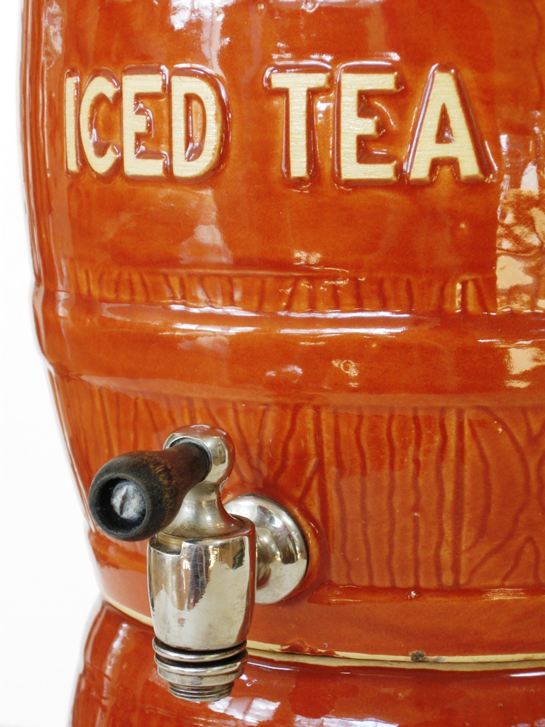 Watt Pottery Iced Tea Barrel Crock