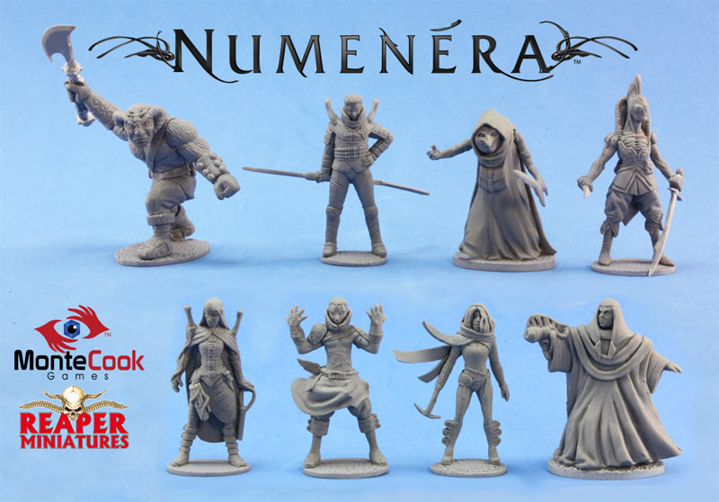 Tabletop Fix: Reaper Miniatures - New Numenera Range