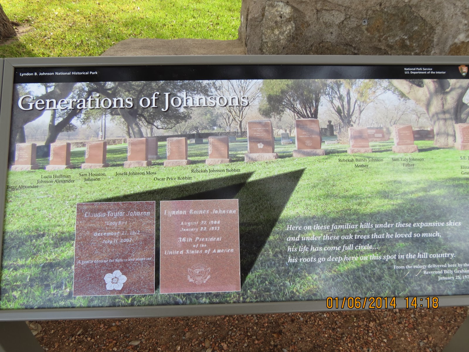 Grandpa Bill and Black Beauty Travel: LBJ National Historic Park, Texas ...