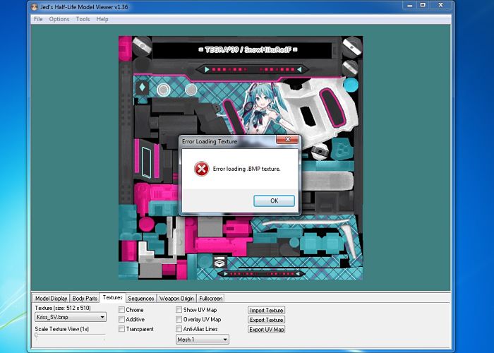 Jeds half life model viewer error loading bmp - darelopractice