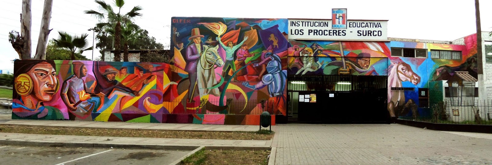 Olfer: Mural " Los Proceres"