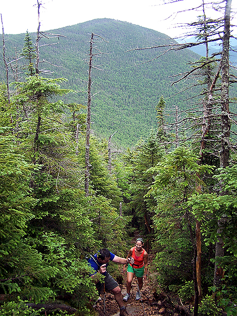 Views from the White Mountains of New Hampshire: North Hancock & South ...
