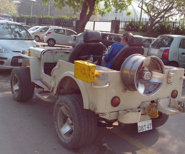 Vintage Willies Jeep in India