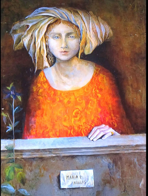 LA MIRADA ACTUAL: Homenaje a la pintora María Robles en la Tertulia ...