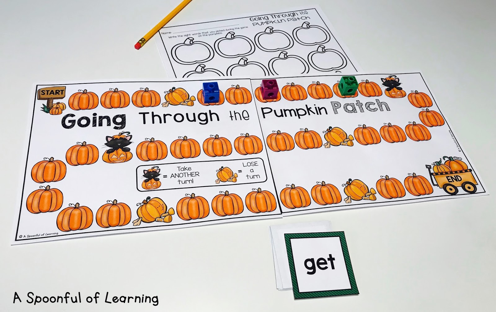 October Centers - First Grade - A Spoonful of Learning