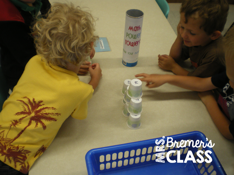 Math Center Activities for Kindergarten | Mrs. Bremer's Class