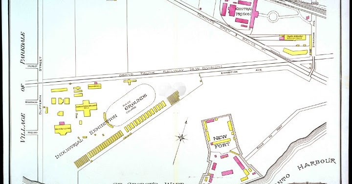 Fort York and Garrison Common Maps: [1884, 1894, 1903, 1913, 1924] Goad ...