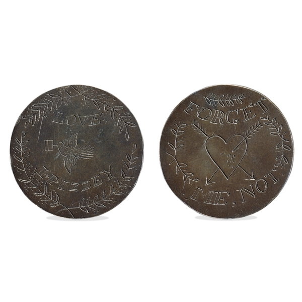 Contemporary Makers: Love Token Engraved by a Convict, Forget Me Not
