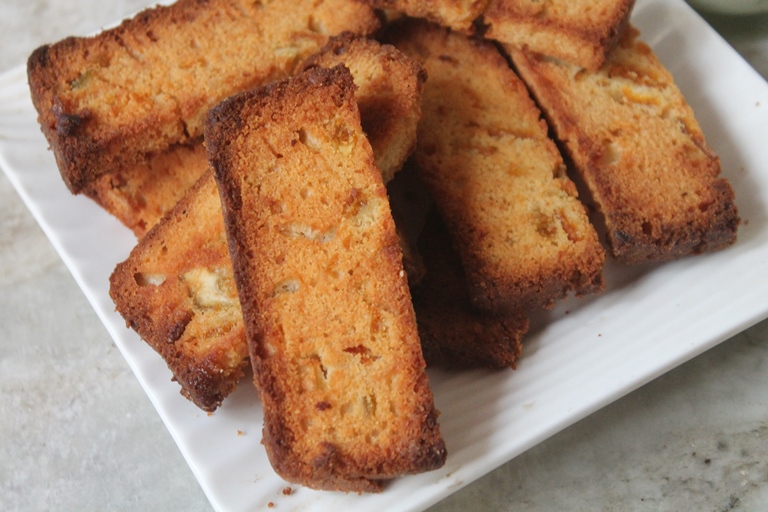 Leftover Cake Rusk Recipe