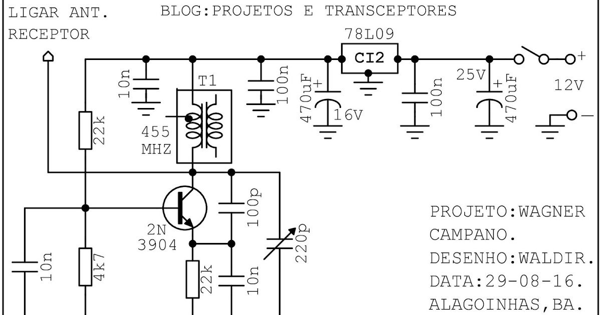 Projetos e Transceptores.: Conversor BFO escutar SSB em rádio de ondas curtas.