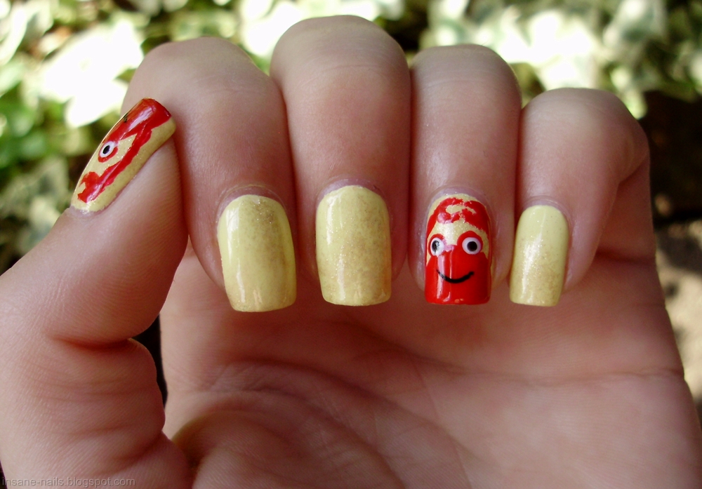 Happy crab nails :) - insane4nails