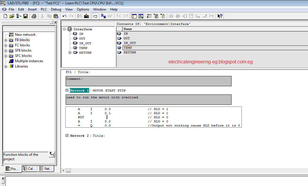 شرح اوامر bit logic فى siemens plc موقع الهندسة الكهربية