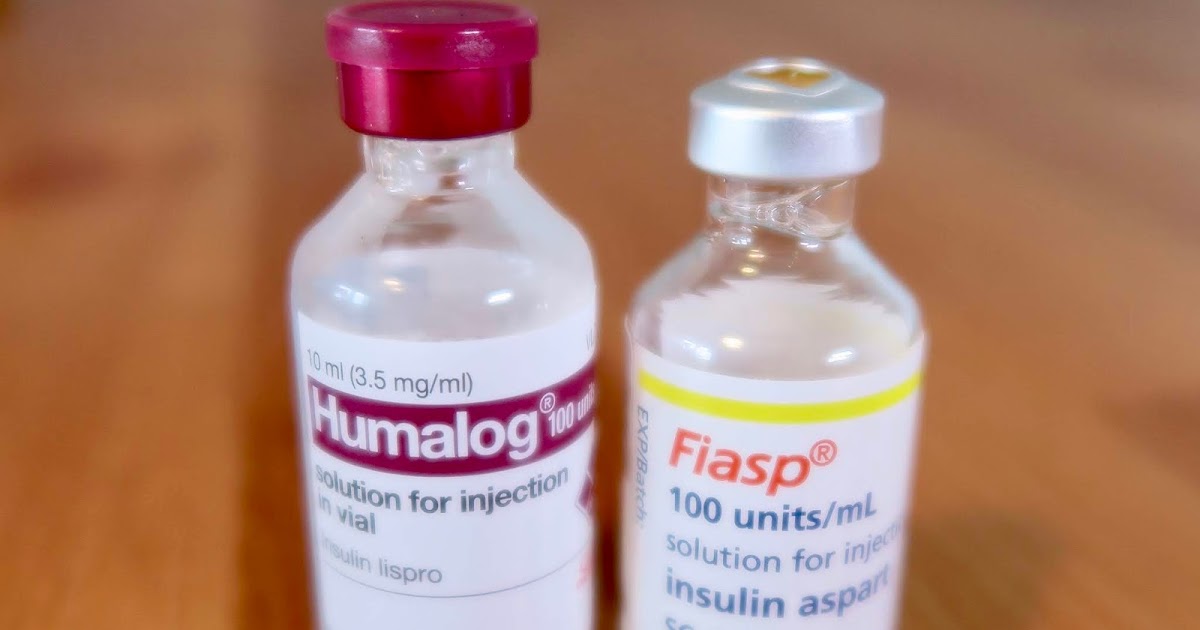 Fiasp And Humalog - Learning To Diabetes And Train Again On A New ...