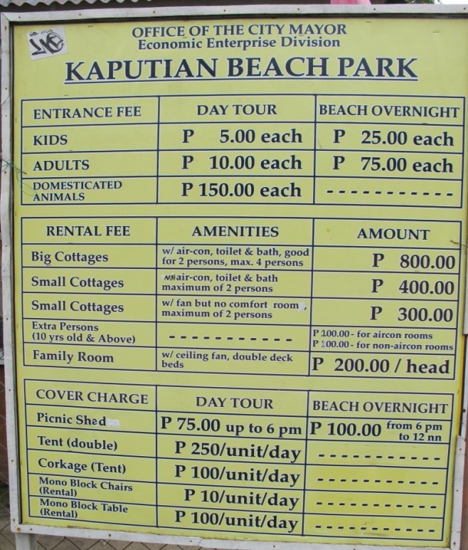 Xtine's Escapism: Kaputian Beach Park