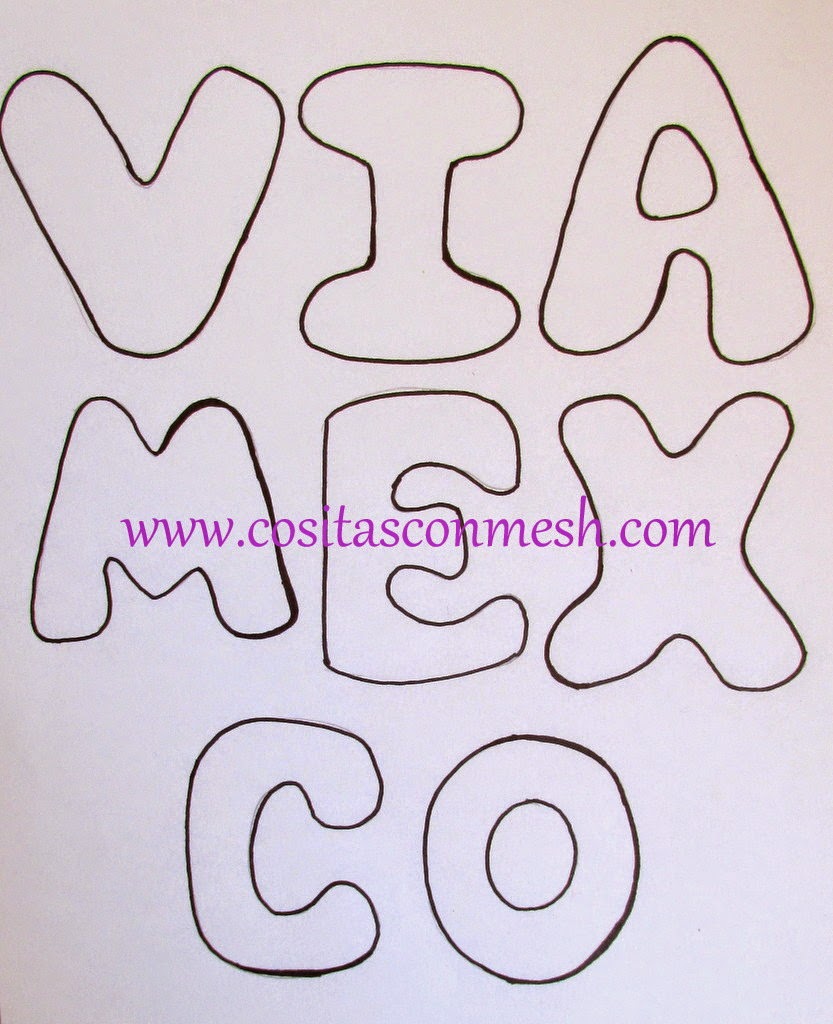 Manualidades para la puerta 15 septiembre ~ cositasconmesh