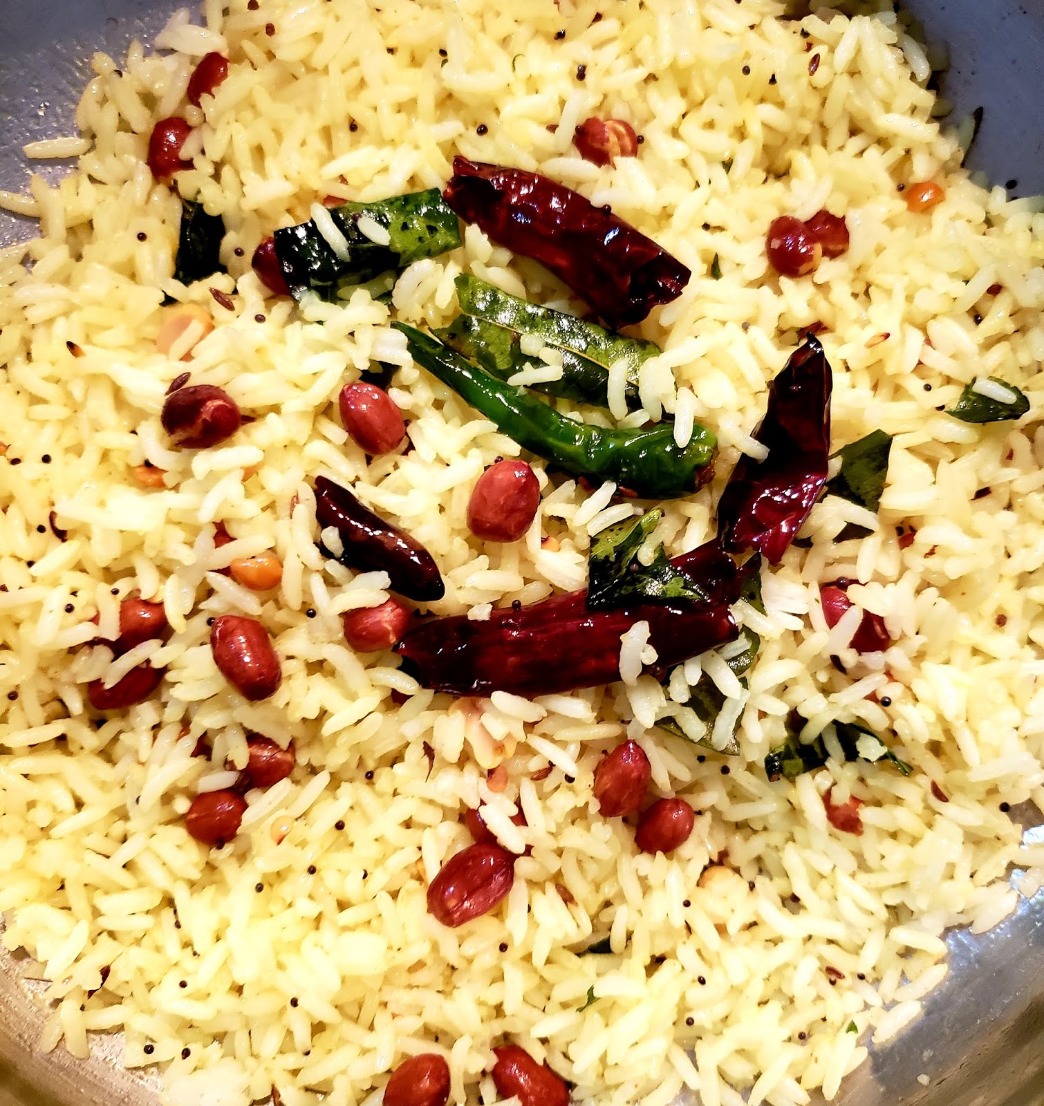 Lemon Rice/Nimmakaya Pulihora