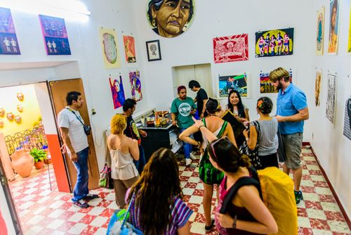 Desert Triangle Print Carpeta: 2016