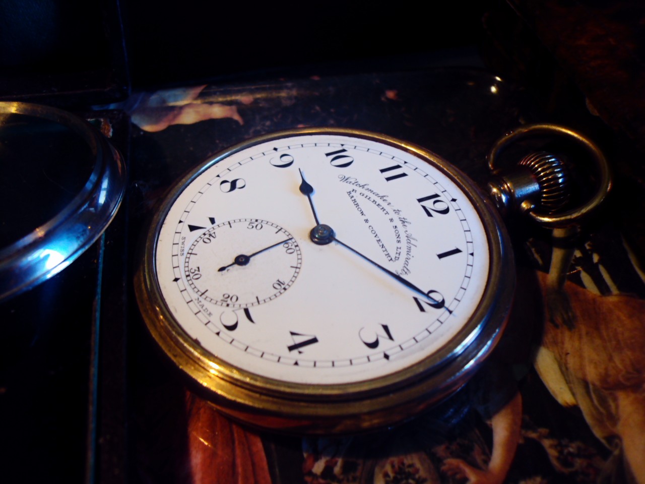 Fossils & Antiques: RARE ANTIQUE GOLD POCKET WATCH R GILBERT & SONS ...