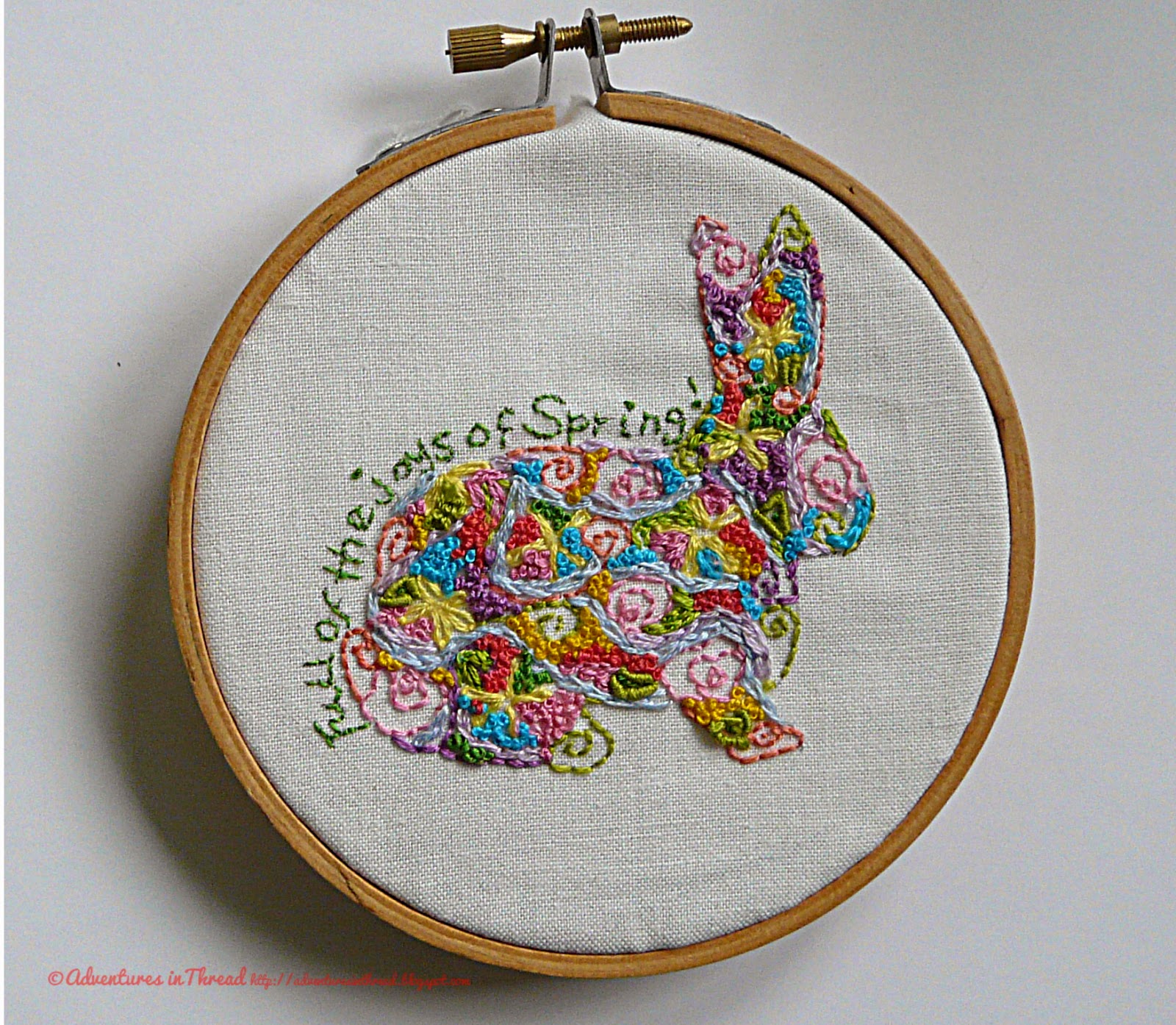 Adventures in Thread: Thread-doodling