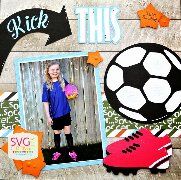 Candi O Designs: Sports Page Layouts