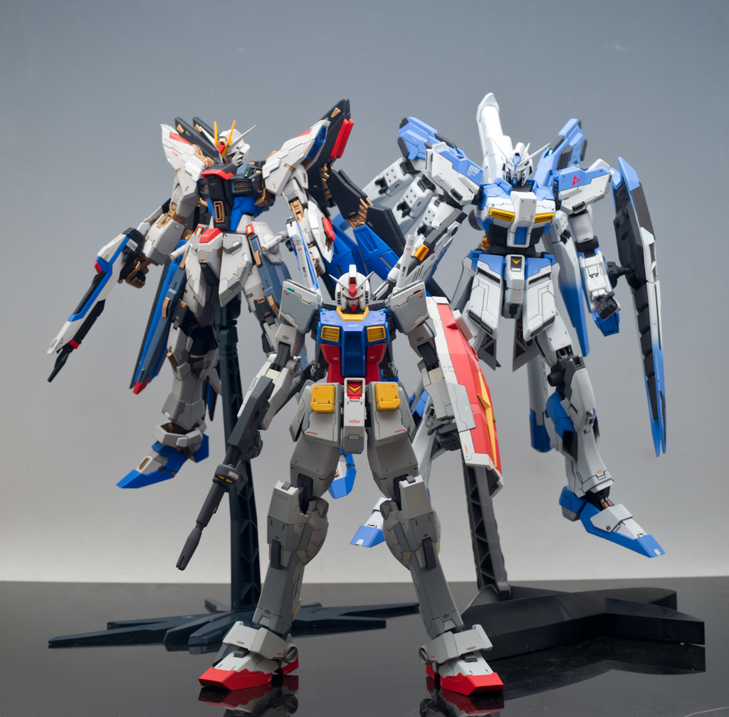 GUNDAM GUY: MS-Build MG 1/100 Strike Freedom Gundam w/ 1/100 Resin ...