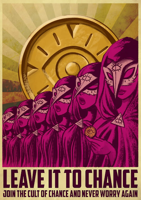 The Cult of Chance (Independent State): Propaganda Poster