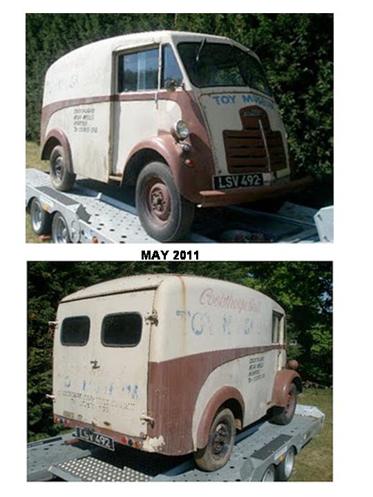 MORRIS-TYPE JB VAN (AUSTIN-101 Version): Body-Exterior