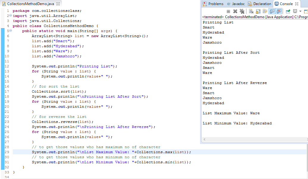 Teach Me How To program: set interface - interface in java used list object