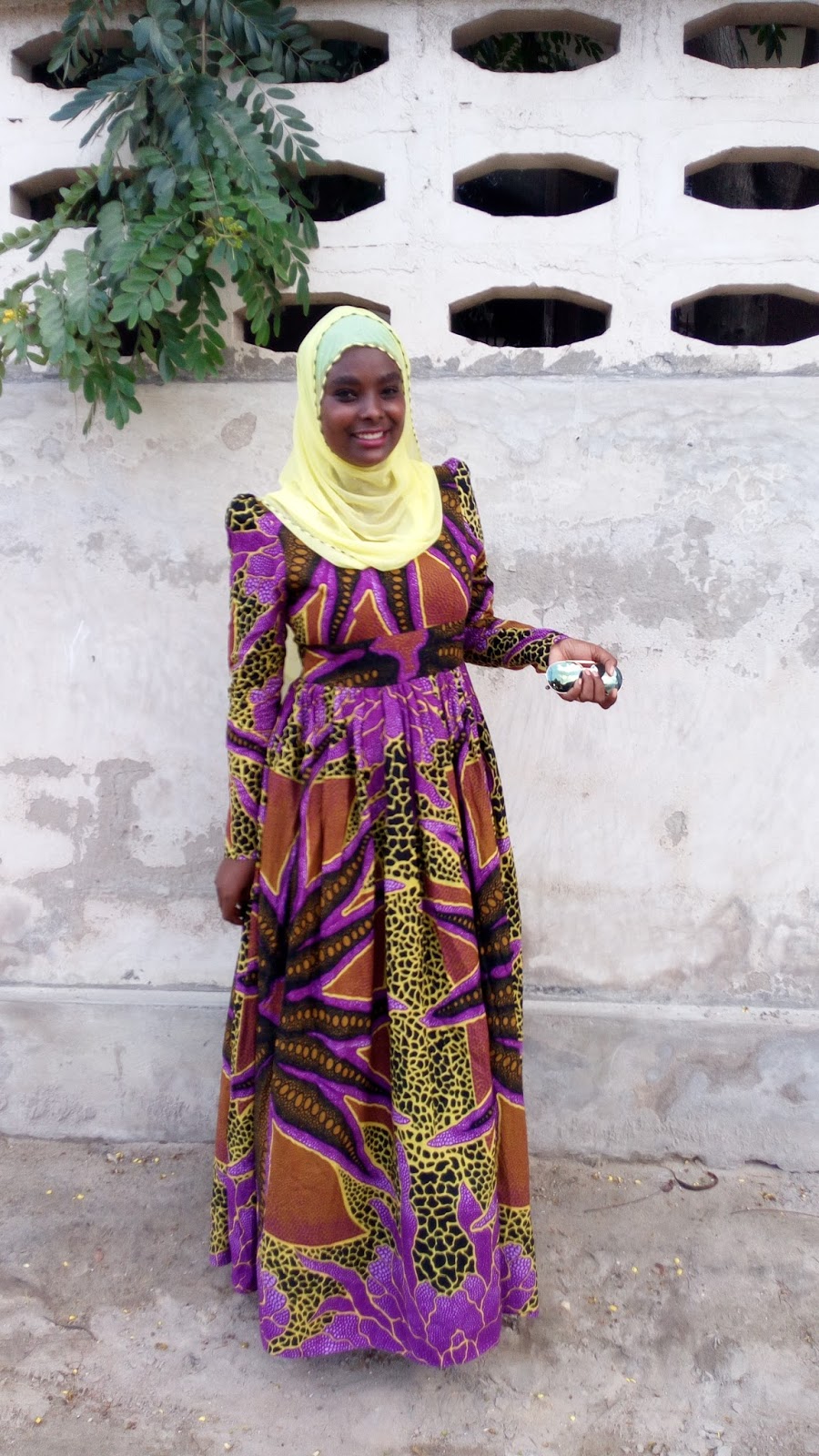 Subira Wahure Official African Couture Blog: Kitenge maxi dress
