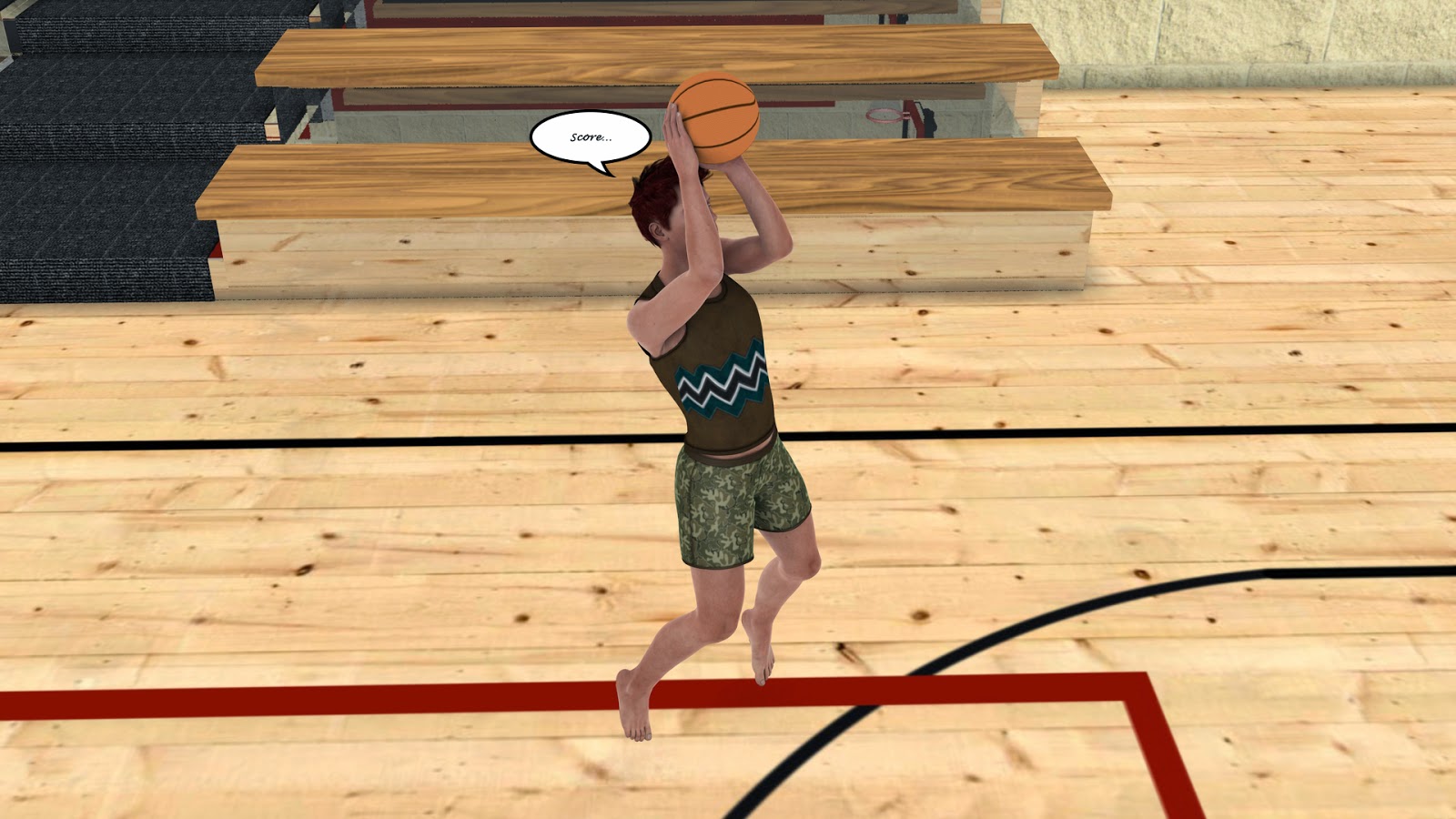 FaTerGD Giantess Shop: The Giantess Family Chapter 1: Basketball ...