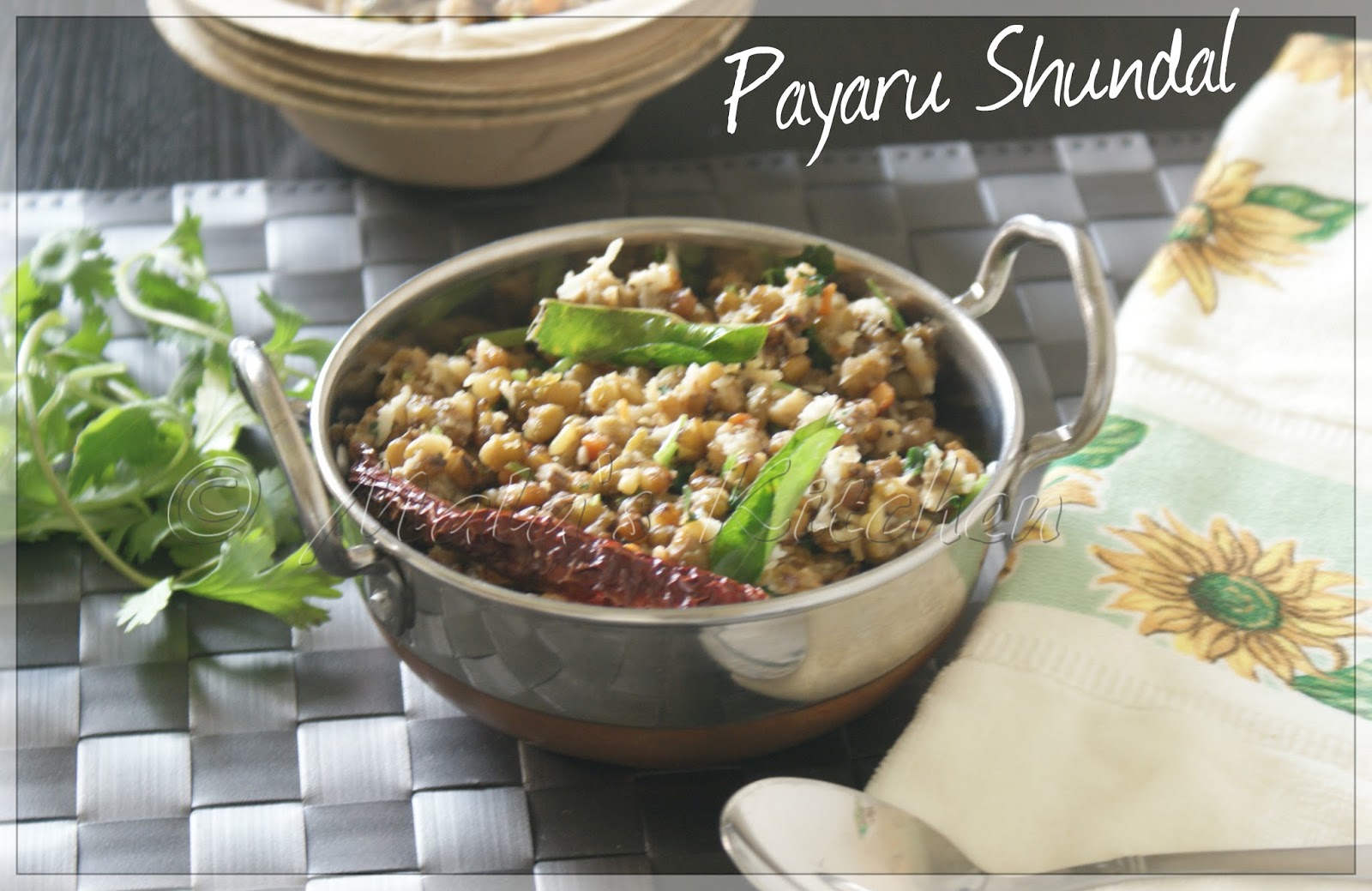 Payaru Shundal | Hesaru Kalu Usli - Malas-Kitchen